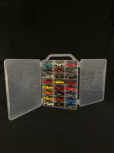 Hot Wheels and Matchbox Open Display Case – 48 Slots NO CARS Included ...