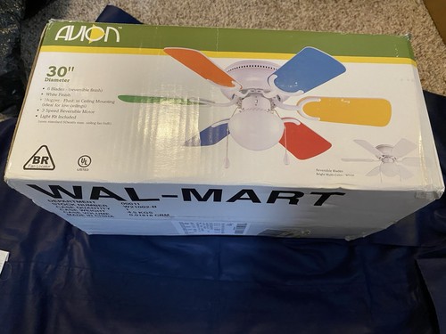 Primary Color 6 Blade Ceiling Fan | eBay