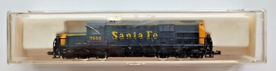 ALCO N scale Engine Locomotive 7550 Santa Fe Railroad U103-23 | eBay