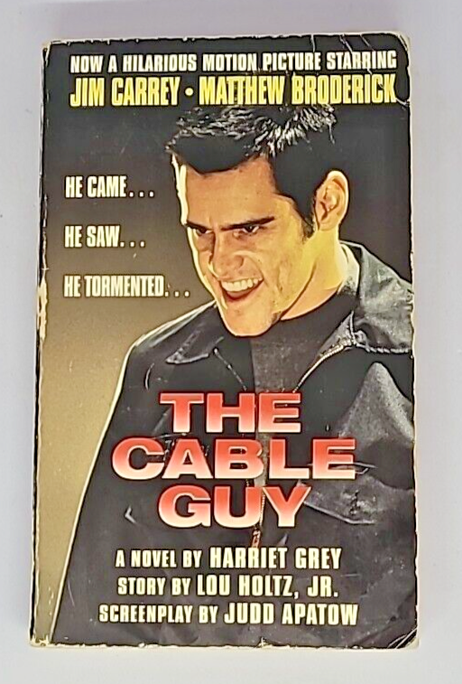 The Cable Guy by Harriet Grey St Martins Press Novel Novelization Jim ...