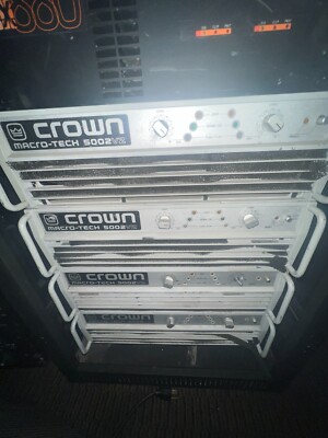 Crown Audio MA-5002VZ Macro-Tech Amplifier | eBay