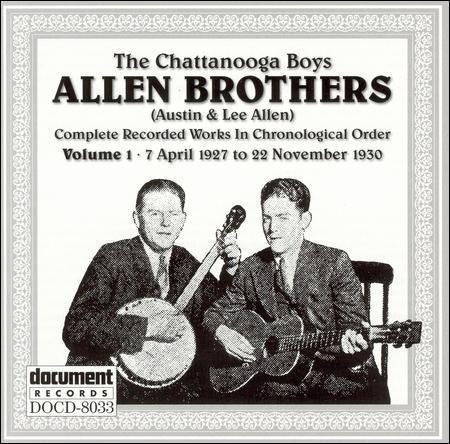 Allen Brothers, Vol. 1: 1927-1930 by Allen Brothers (CD, Nov-1998 ...