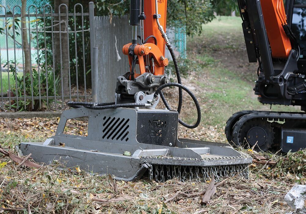 Norm Engineering - Slasher - Skid Steer Excavator Tractor Bobcat Kubota ...