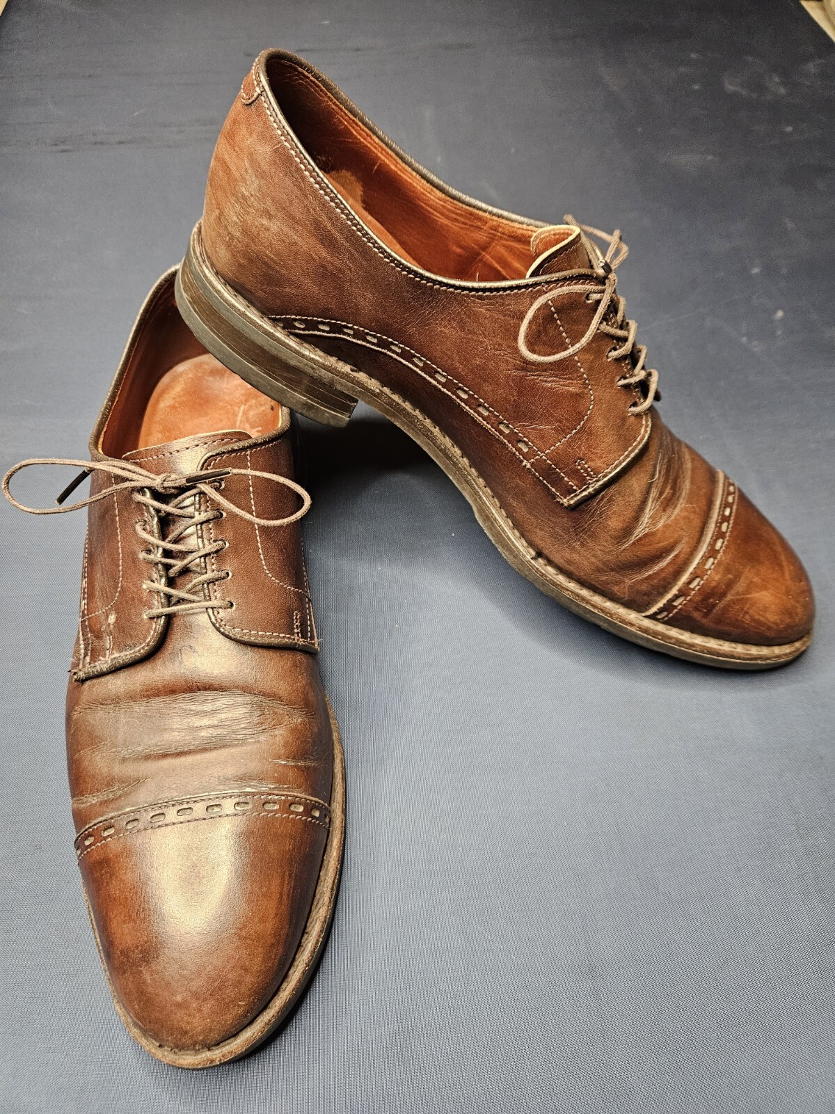 Allen Edmonds Madison Ave Oxford, Size 10.5 Brown 8692 | eBay