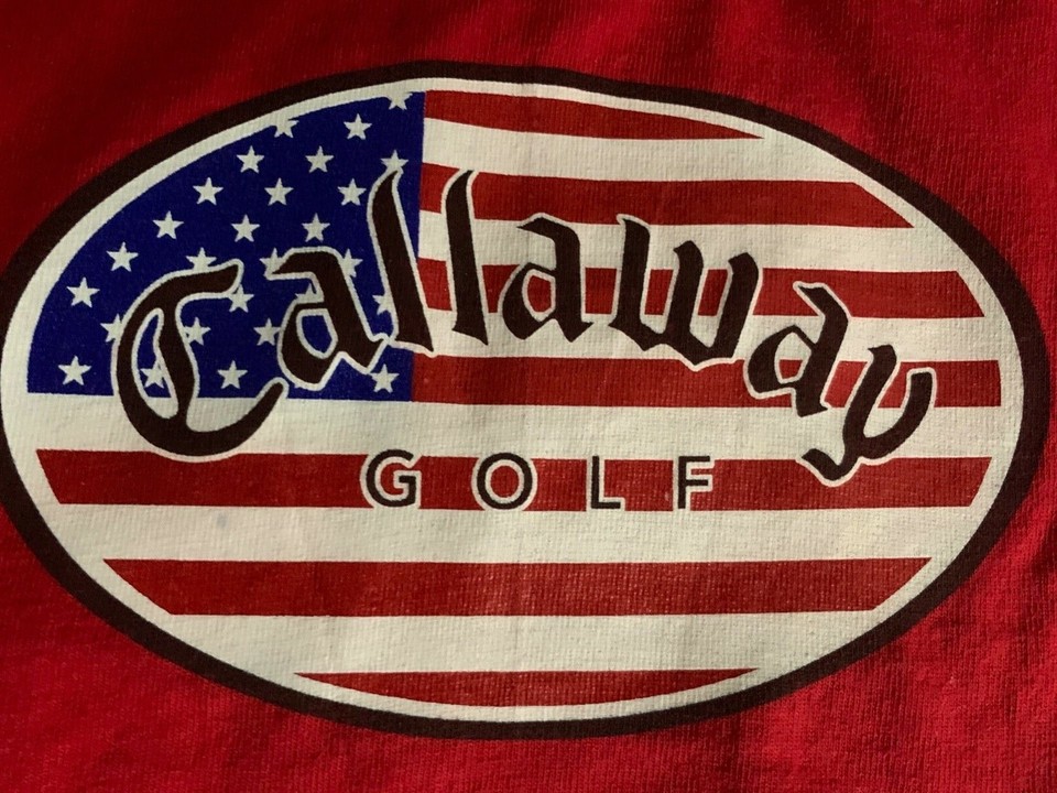 Callaway Golf T Shirt, Red, Large | eBay