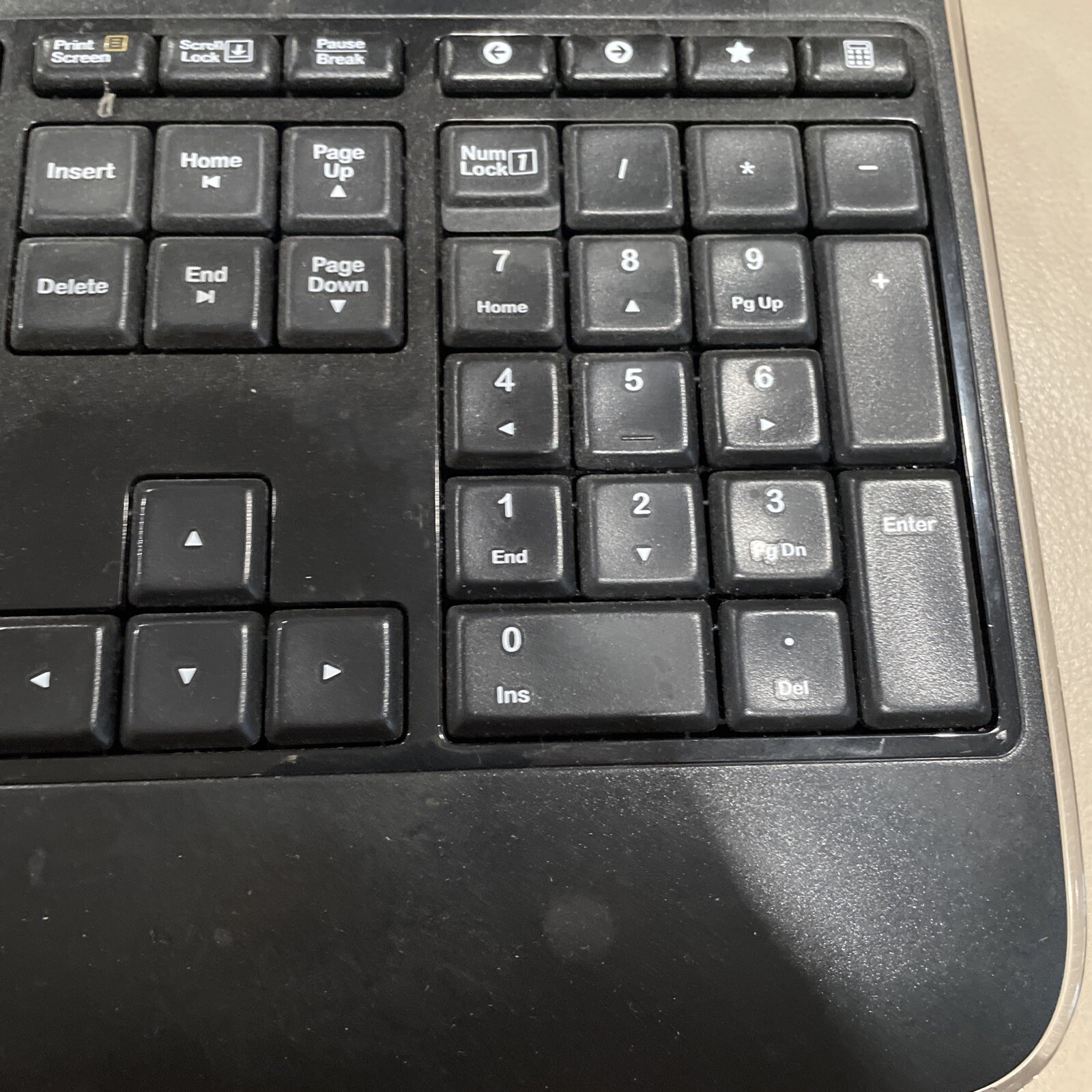 Logitech K270 K520 K540 Unifying Wireless Keyboard Black *NO RECEIVER ...