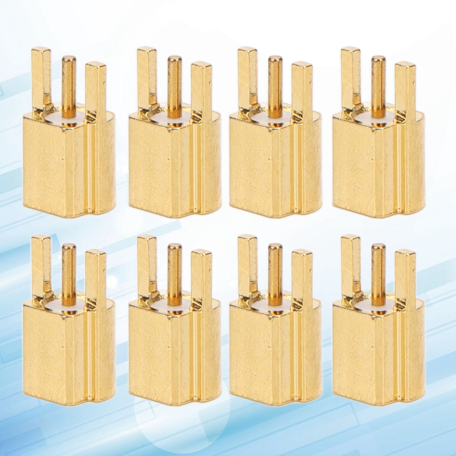 10PCS MMCX Socket 3 Pin Connection Female Jacks Coaxial RF Connector ...
