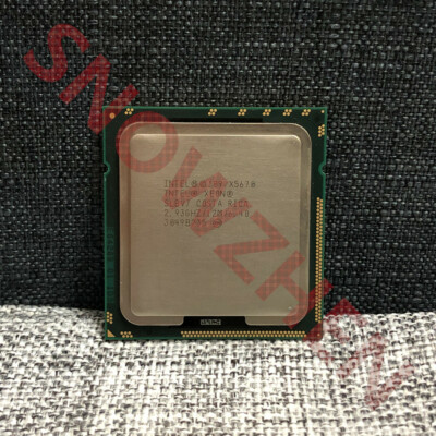 Intel Xeon X5670 CPU Six Core 2.93 GHz 12MB LGA 1366 SLBV7 Processors ...