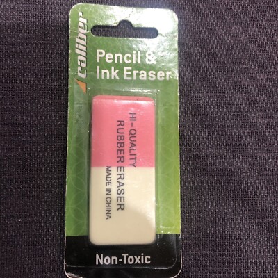 Caliber Pencil and ink Eraser non toxic | eBay