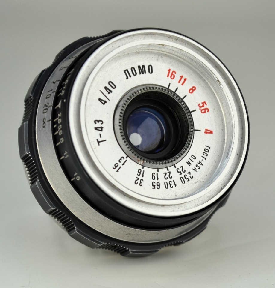 M39 mount USSR TRIPLET-43 f4/40 LENS from SMENA-8M FOR SONY NEX ...