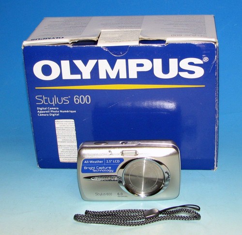 Olympus Stylus 600 Digital 6.0MP Digital Camera - Silver #6623 (In Box ...