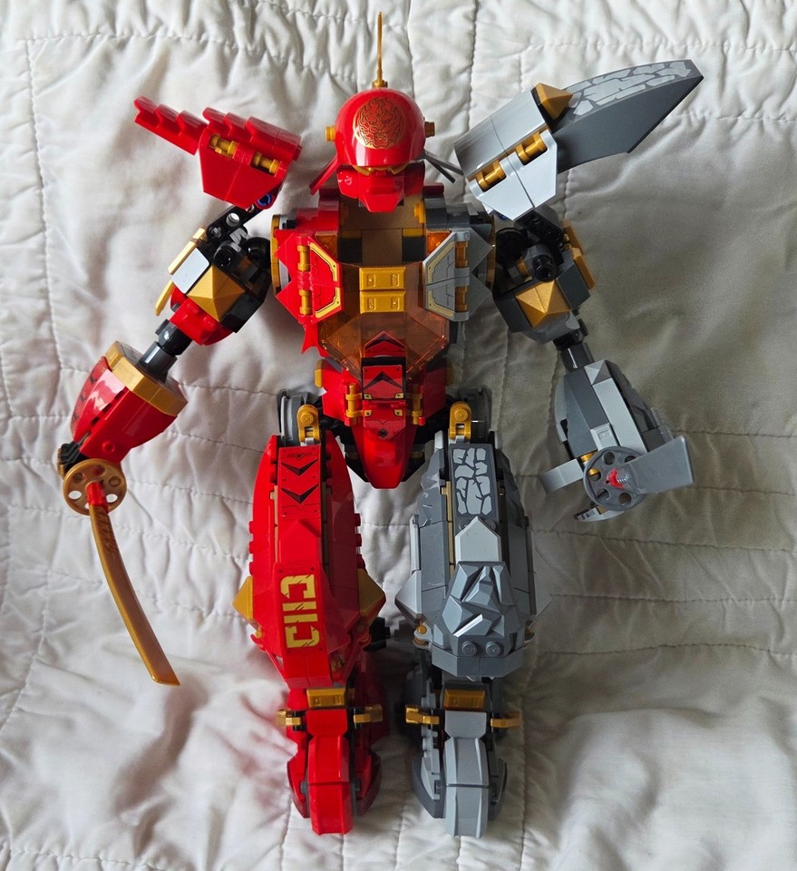 Fire Stone Mech -- Ninjago Lego Set 71720 -- Instructions / VGC / MECH ...