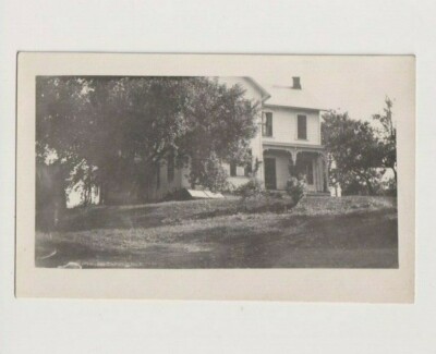 Postcard Real Photo RPPC CYKO c. 1904-1920 House In Unknown Locale ...