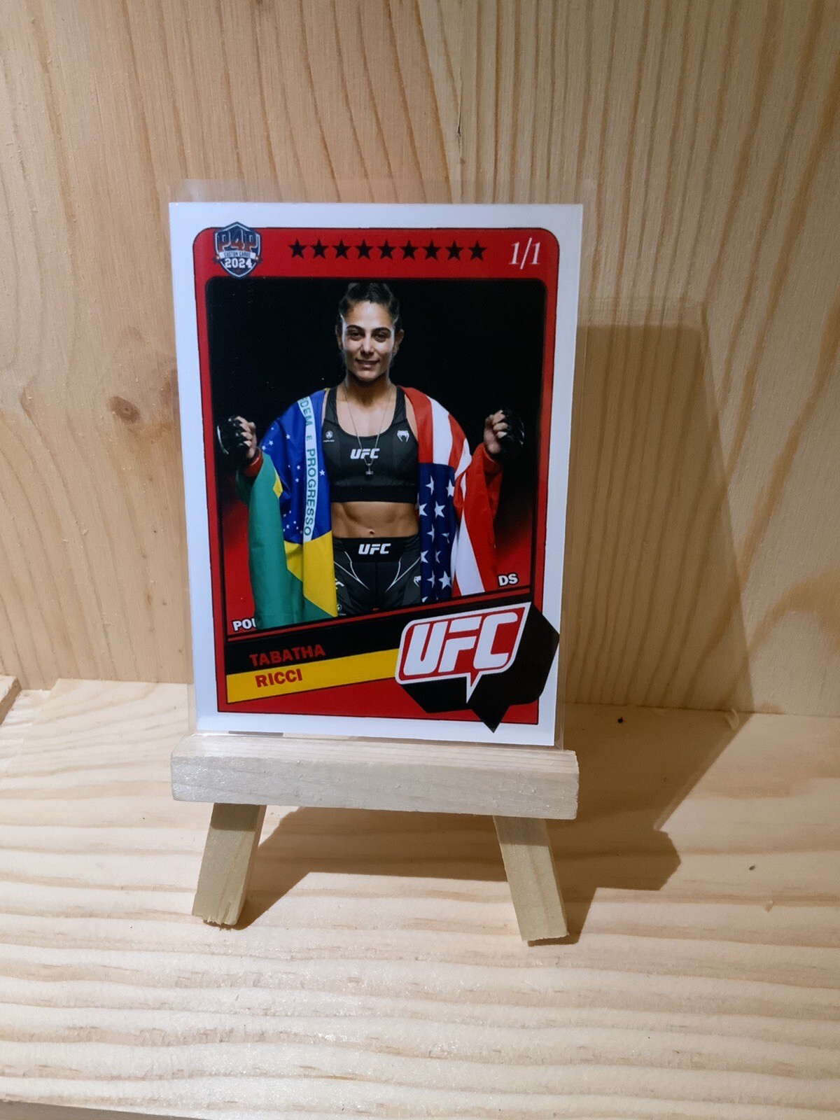 2024 P4P MMA MARVEL TABATHA RICCI CARD 1/1 UFC ACEO | eBay