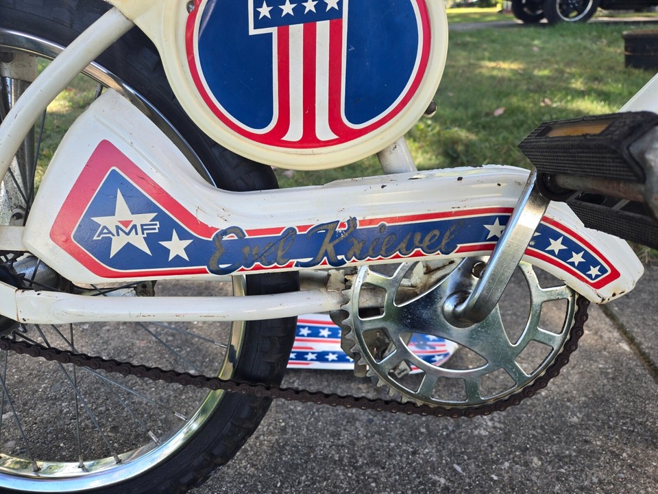 OLD SCHOOL BMX 1976 AMF ROADMASTER EVEL KNIEVEL COMPLETE BMX VINTAGE ...