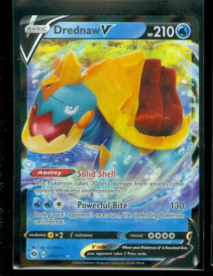 Pokemon DREDNAW V 014/073 Champion's Path ULTRA RARE HOLO - MINT | eBay