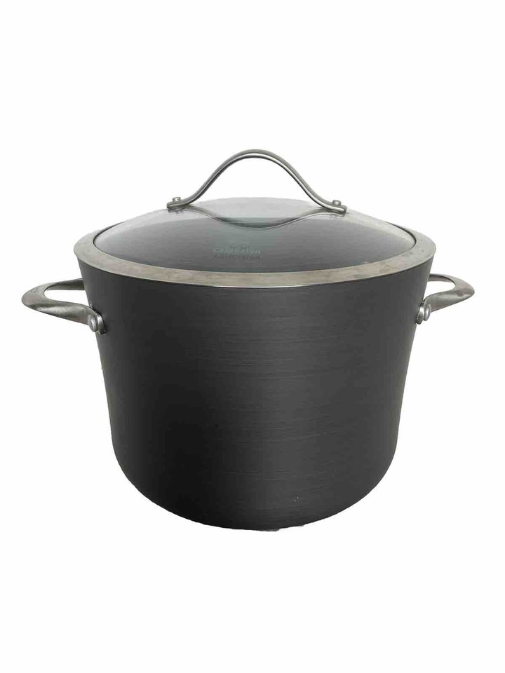 Calphalon 808 Pot With Lid 8qt - 8at Stock Pasta Pot Anodized Aluminium ...