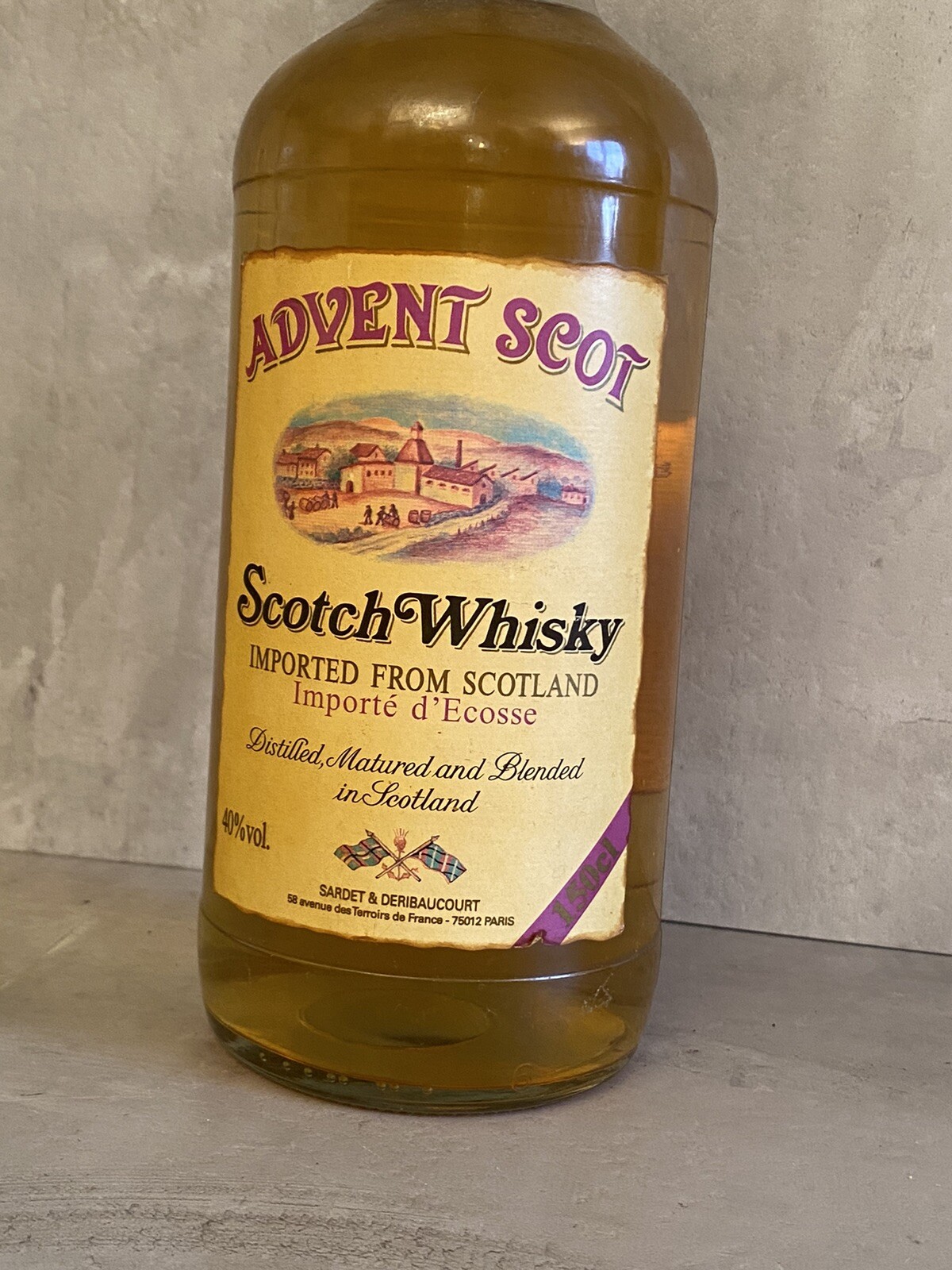 1,5 Liter Advent Scot alter Scotch Whisky 40% blended Whiskey 1500ml | eBay