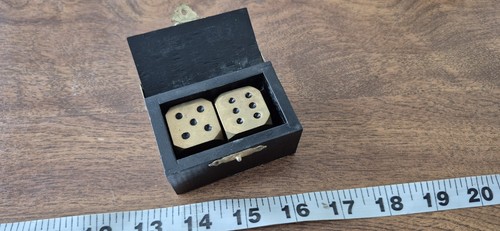 Dice Set Casino Gamblers Las Vegas Maverick Die Solid Metal Brass with ...