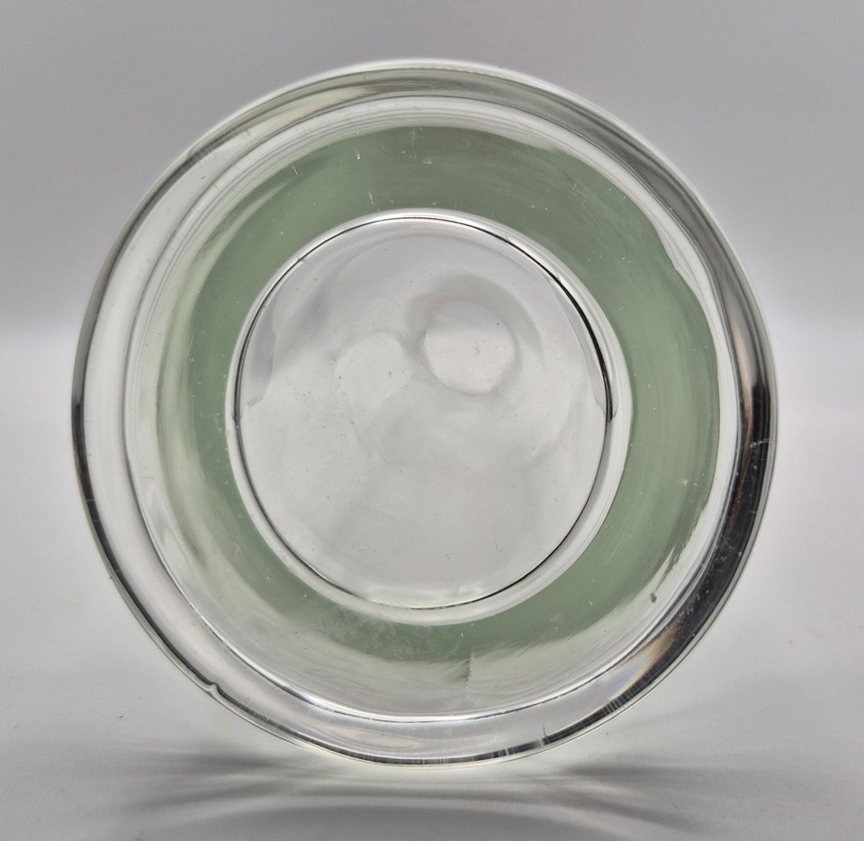 Vintage Fostoria Clear Glass Bud Vase Lancaster Colony Made In Romania ...