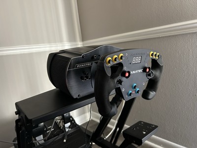 Fanatec F1 V2 Esport Wheel + Clubsport V2.5 Wheel Base | eBay