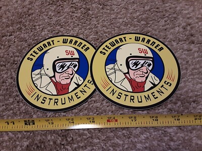 Car Vinyl Stickers Lot Of 2 Original Simpson Racing Safety Decals ...