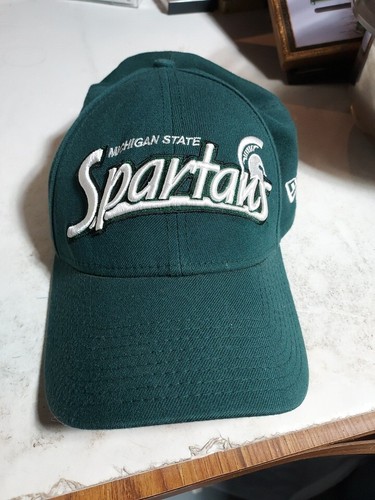 Displayed Only MSU Spartans Sports Baseball, Football cap Green/White ...