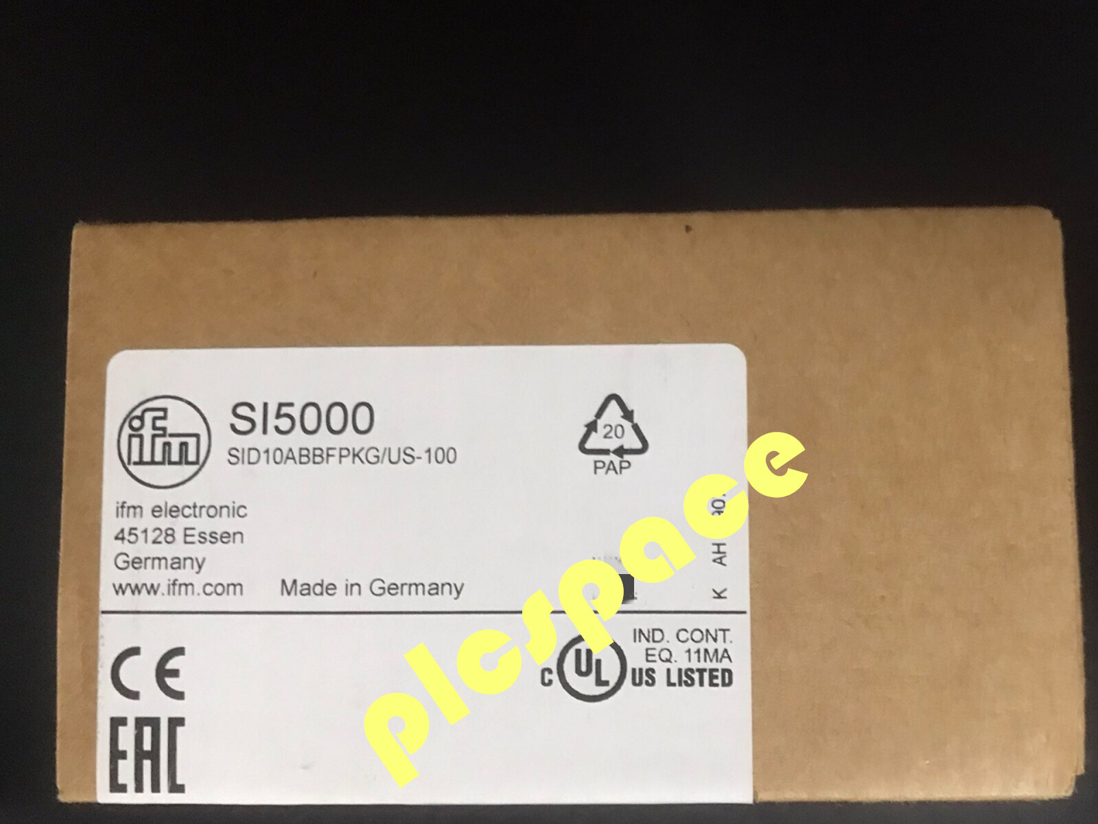 IFM SI5000 Brand New Flow Monitor Express DHL or FedEx | eBay