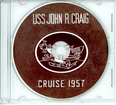 USS John R Craig DD 885 1957 WESTPAC Cruise Book CD US Navy Photos | eBay