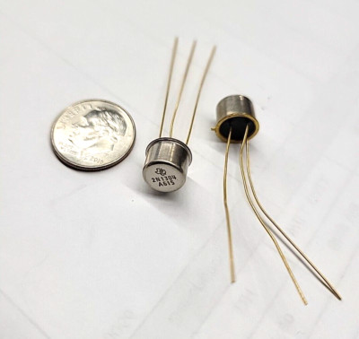 2N1304 NOS Vintage Texas Instruments NPN Germanium Transistors USA ...