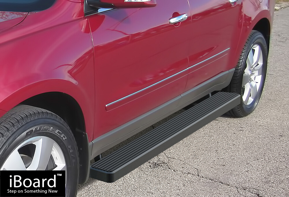 Premium 6" Black iBoard Side Steps Fit 07-17 Chevrolet Traverse | eBay