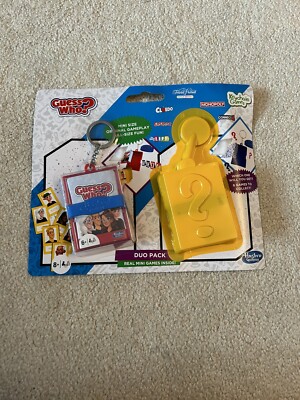 Hasbro Keychain Mini Travel Game GUESS WHO DUO Pack New | eBay UK