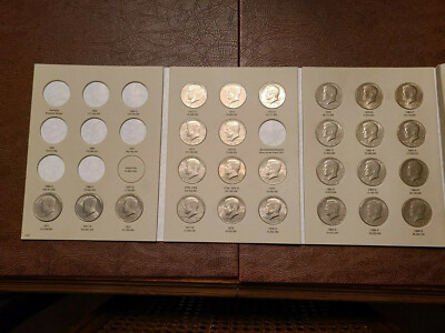 KENNEDY HALF DOLLAR BOOK WITH COINS1971-1984 26 COINS | eBay