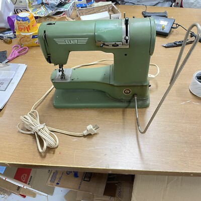VIntage Elna Supermatic Sewing Machine Model 722010 READ - LN | eBay