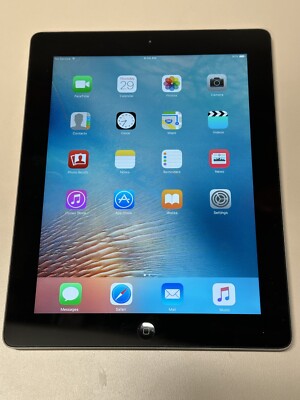 Apple iPad 3rd Gen A1430 64GB Wi-Fi + Cellular AT&T 9.7" Black | eBay
