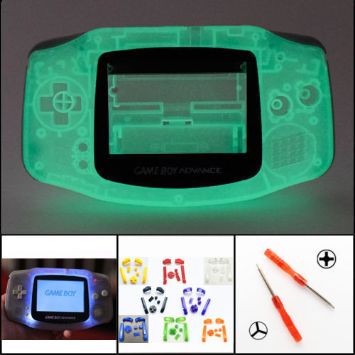 Nintendo Game Boy Advance GBA Front Light Frontlight AGS-001 Full Kit ...