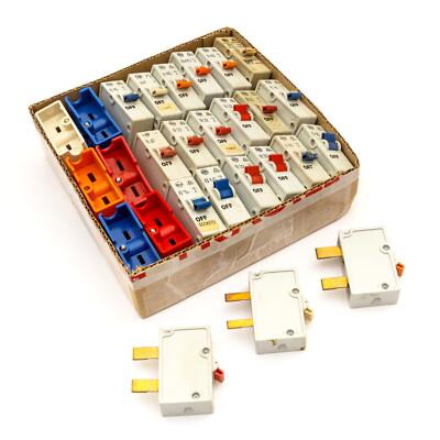 WYLEX SK B6 B10 B16 B20 B32 B40 PLUG PUSH MCB WITH WITHOUT BASE BS3871 ...