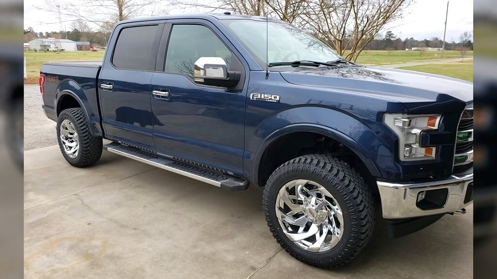 Chrome Off Road Truck Rims