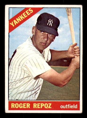 1966 Topps Baseball #138 Roger Repoz VG *e3 | eBay