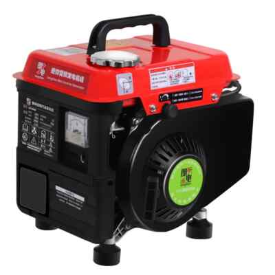 1000W Portable Gasoline Generator Single Phase Outdoor Low Noise Car ...