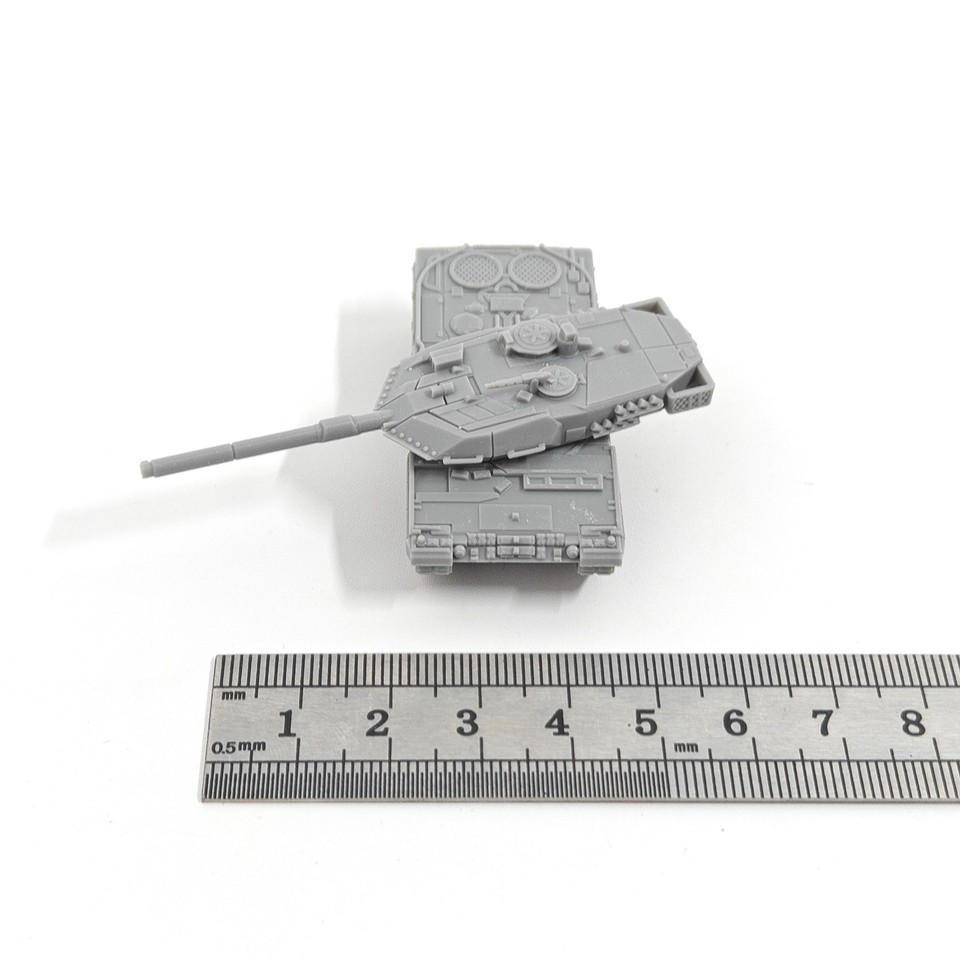 German Leopard 2A6 Main Battle Tank,3D Printed,1/144 Scale Mini Tank ...
