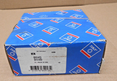 NEW SKF 5313 A/C3 5313A/C3 3313 A/C3 DOUBLE ROW ANGULAR CONTACT ...