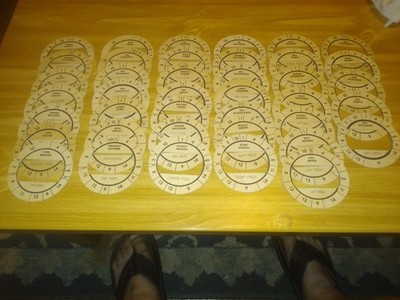 60 Vintage Cadaco Pre 1960 All Star Baseball Disc's lot | eBay