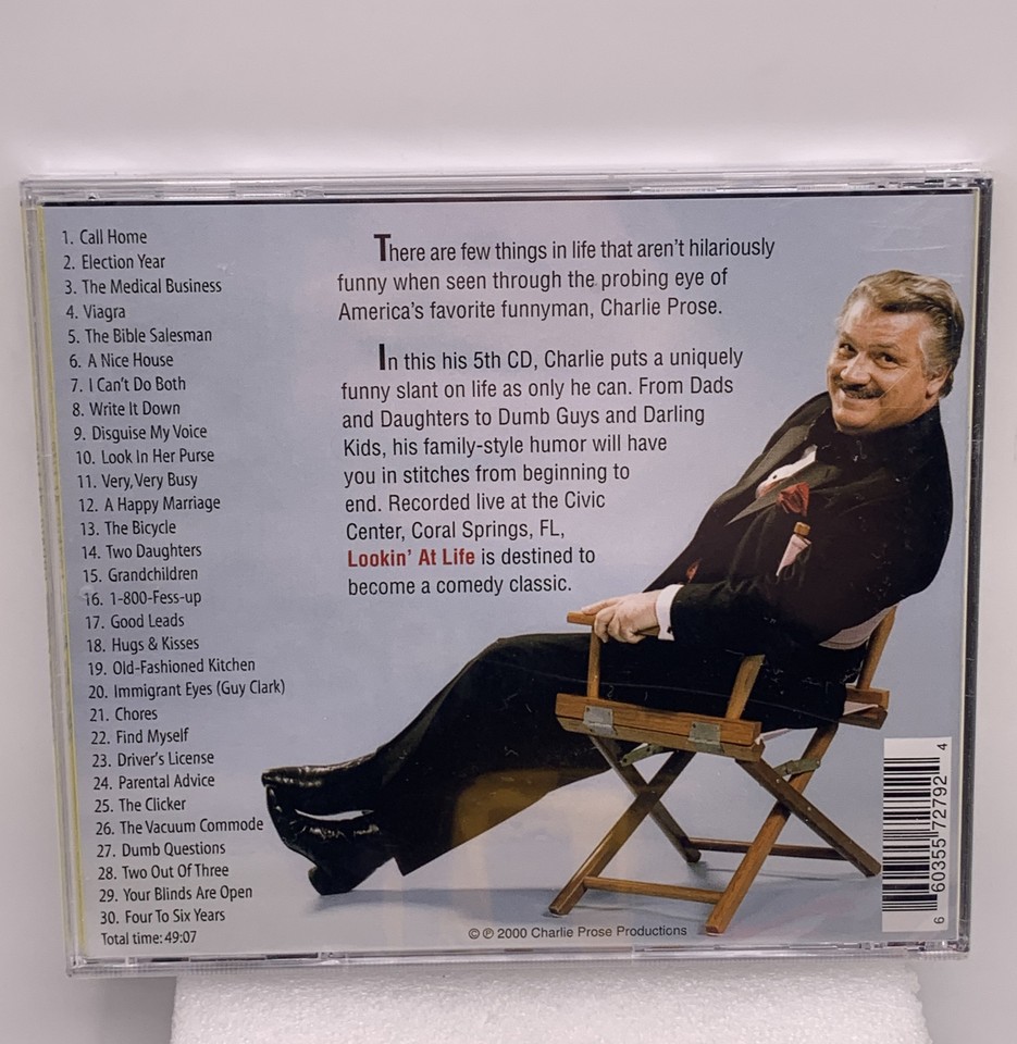Lookin' At Life - Audio CD By Charlie Prose - (2000, CD) | eBay