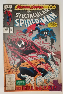 Spectacular Spider-Man #201 (Marvel Comics, 1993) Maximum Carnage ...