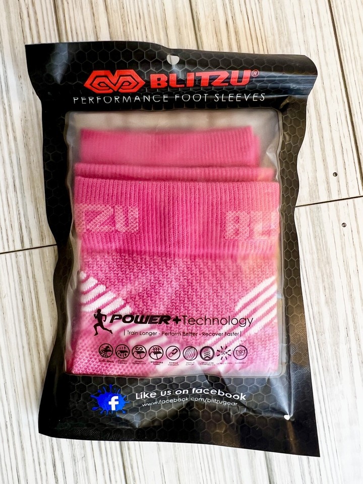 BLITZU Plantar Fasciitis Compression Socks For Women PINK NEW L/XL | eBay