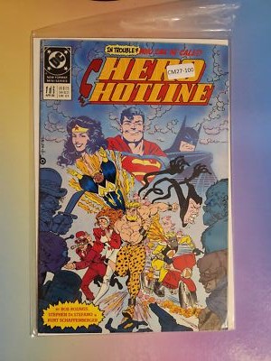 HERO HOTLINE #1 HIGH GRADE 1ST APP DC COMIC BOOK CM27-100 | eBay