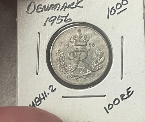 1956 Denmark 10 Ore L2 | eBay