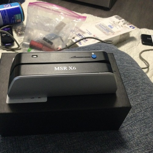 Bluetooth&USB MSRX6BT Magnetic Swipe Card Reader Writer MSR-X6BT ...
