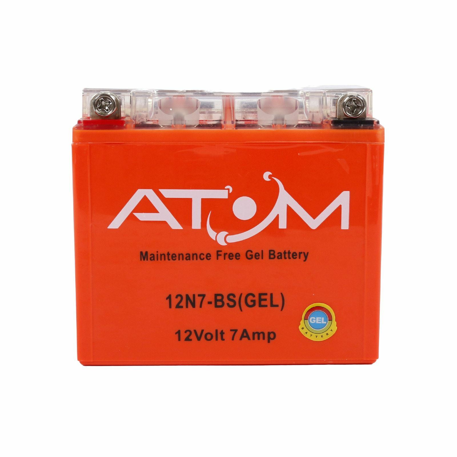 12N7-BS Atom Gel Motorcycle Battery for Sinnis Apache 125 08-16 | eBay